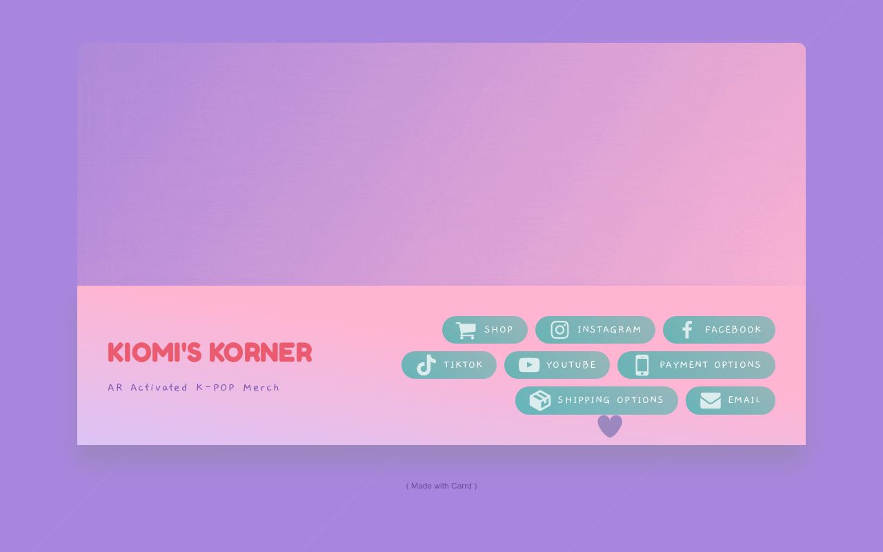 Kiomi's Korner